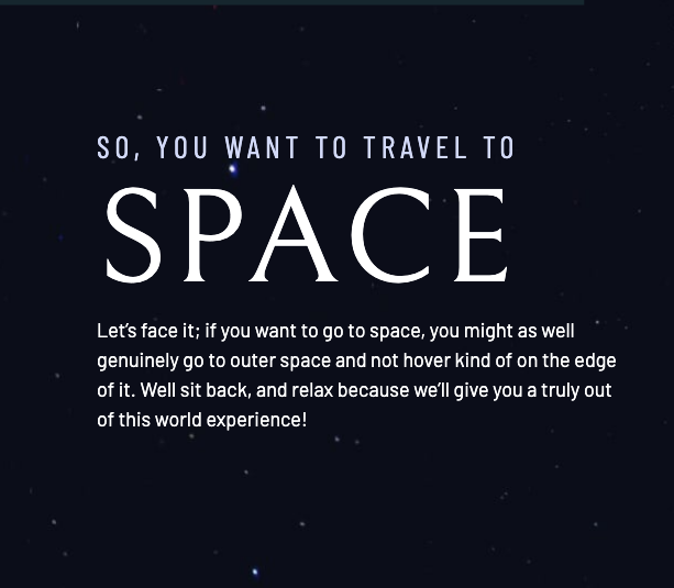 Space Tourism Site Space Tourism Site